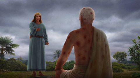 Satan Once More Tempts Job (Sore Boils Break Out Across Job’s Body)