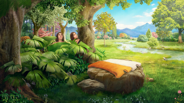 God Makes Coats of Skins for Adam and Eve