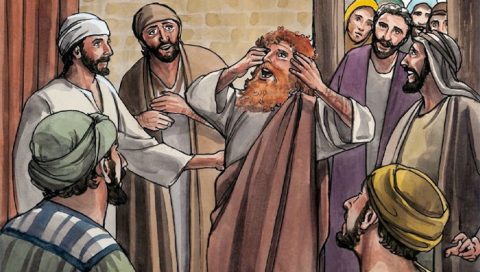Jesus Heals Two Blind Men and a Mute Man - Bible Story