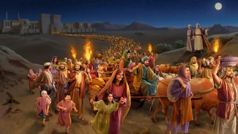 Exodus: The Isrealites Leave Egypt - Bible Story