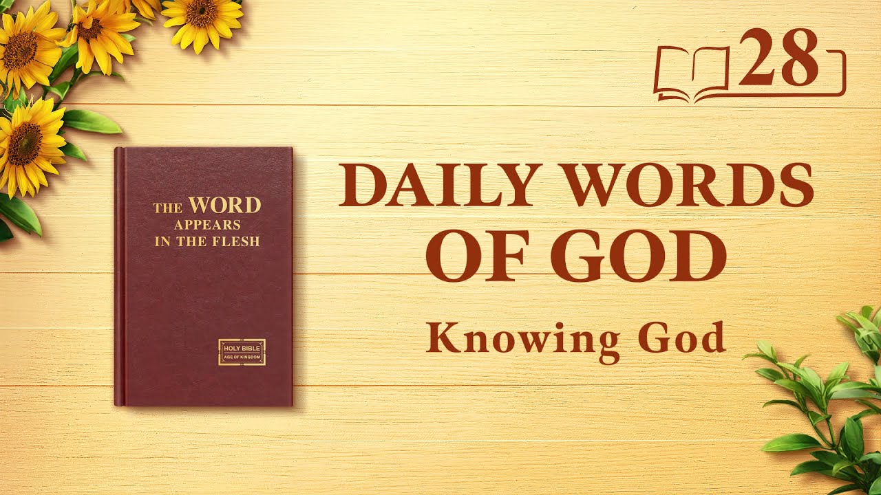 God's Word for Today "God's Work, God's Disposition, and God Himself I ...